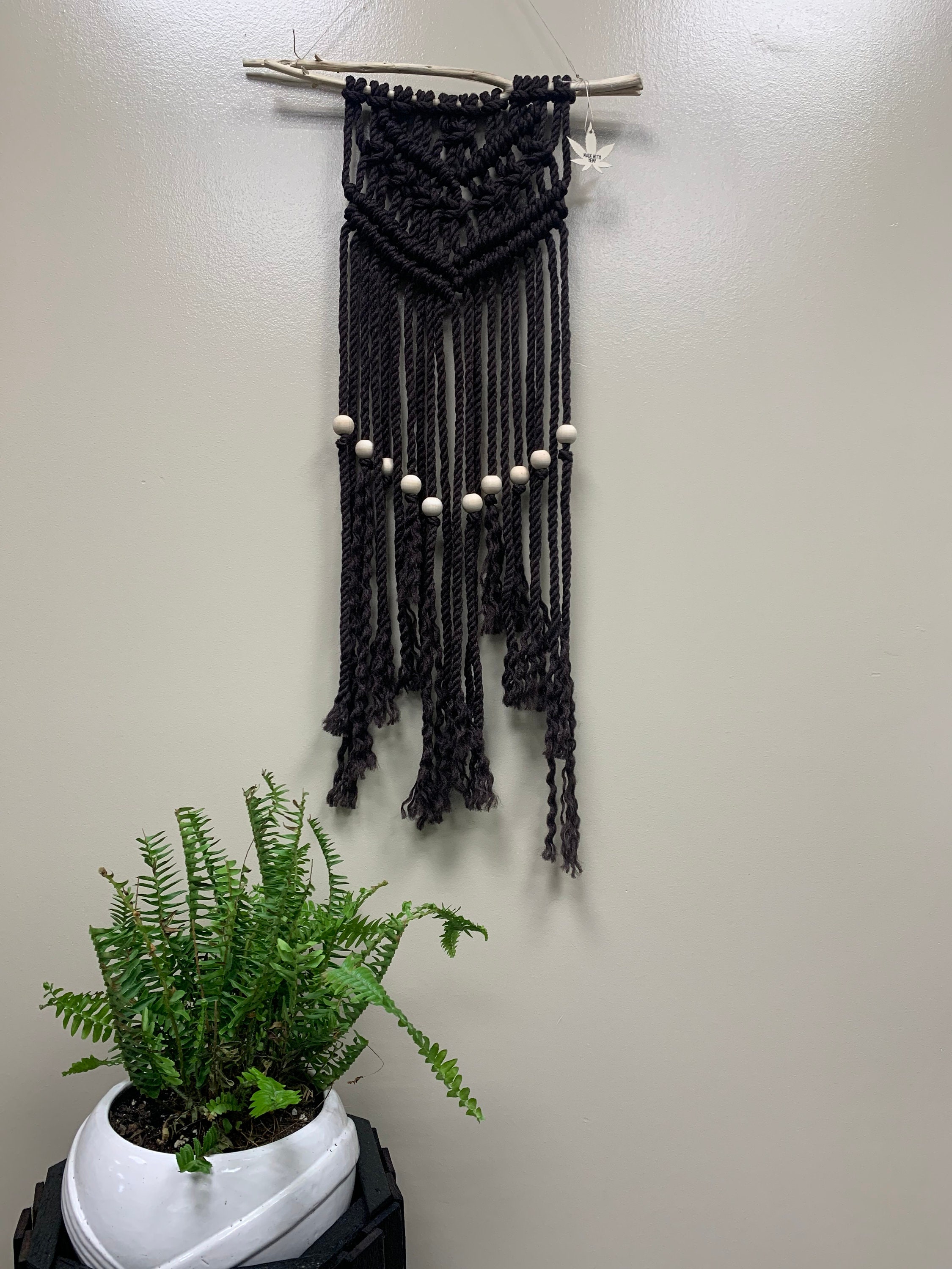 Hemp Macrame Wall Hanging / Wall Decor / Handmade / Hemp Made - Etsy