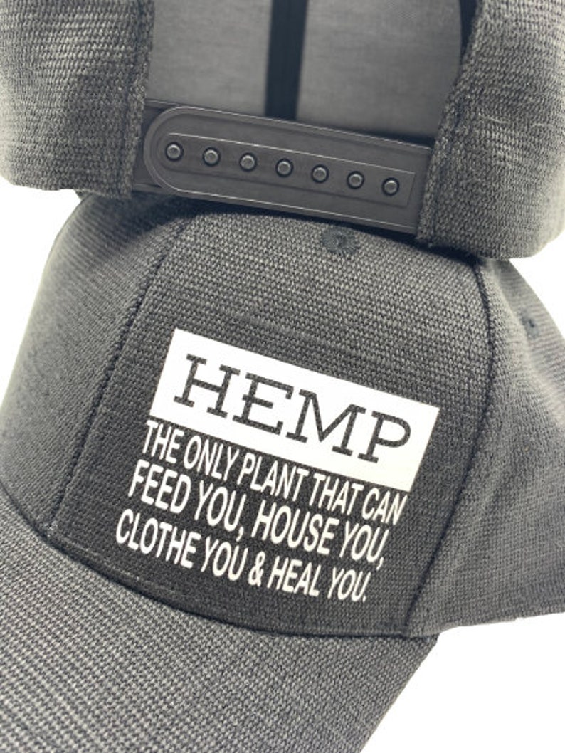 Hemp Fact Hat/ Hemp Made Hat/ Baseball Cap/ One Size Hemp Cap - Etsy
