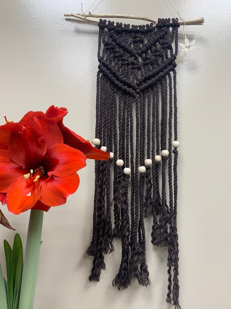 Hemp Macrame Wall Hanging / Wall Decor / Handmade / Hemp Made - Etsy