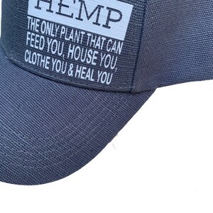 Hemp Fact Hat/ Hemp Made Hat/ Baseball Cap/ One Size Hemp Cap - Etsy