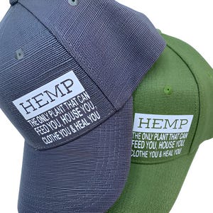 Hemp Fact Hat/ Hemp Made Hat/ Baseball Cap/one Size Hemp Cap - Etsy