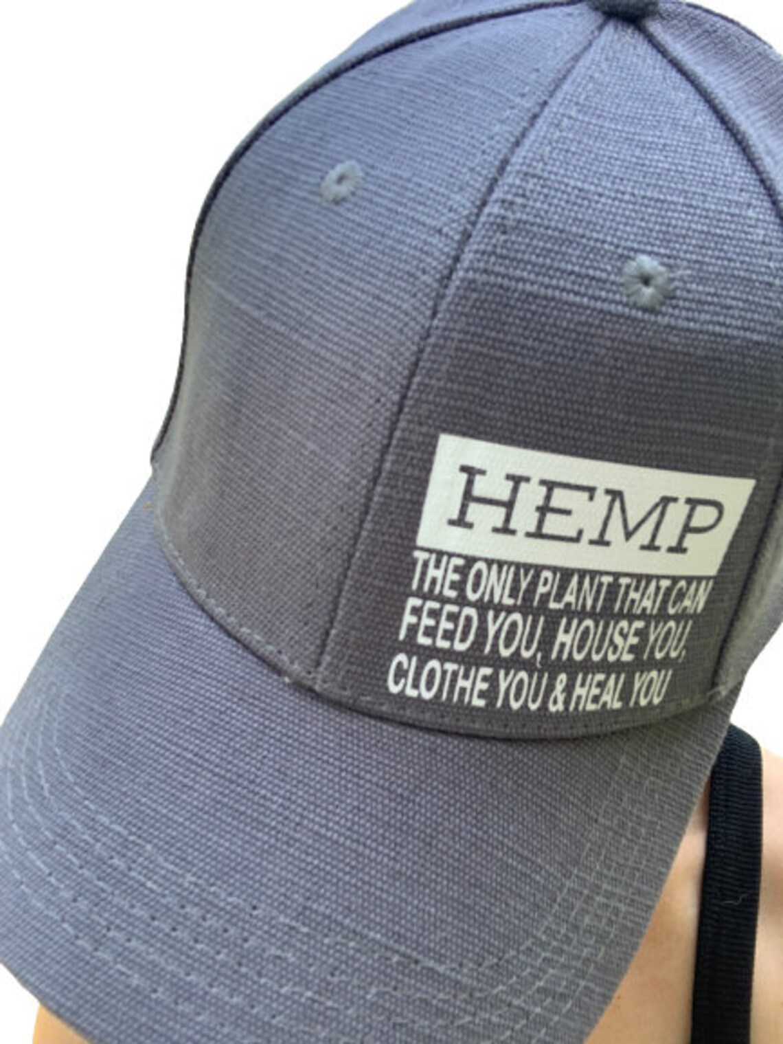 Hemp Fact Hat/ Hemp Made Hat/ Baseball Cap/one Size Hemp Cap - Etsy