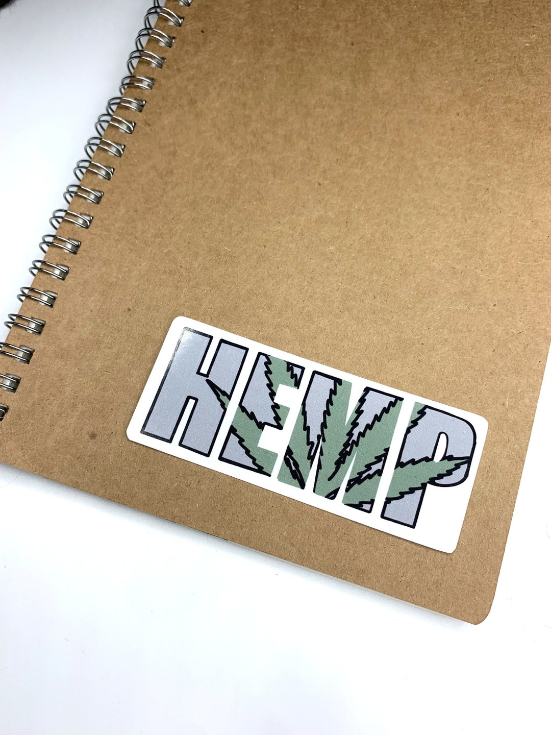 Hemp Sticker / Enthusiast Sticker / Weatherproof Sticker / Hemp Word ...