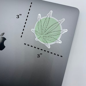 Cannabis Leaf Sticker Pack / Weatherproof Sticker Pack / 4pc - Etsy
