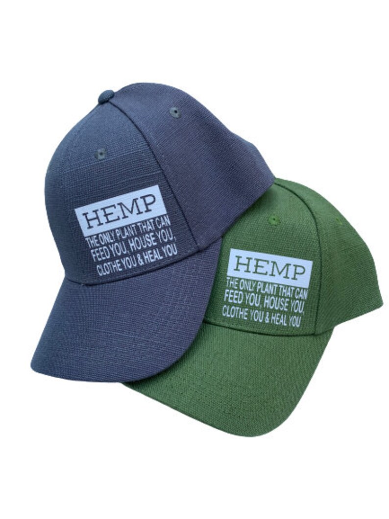 Hemp Fact Hat/ Hemp Made Hat/ Baseball Cap/ One Size Hemp Cap - Etsy