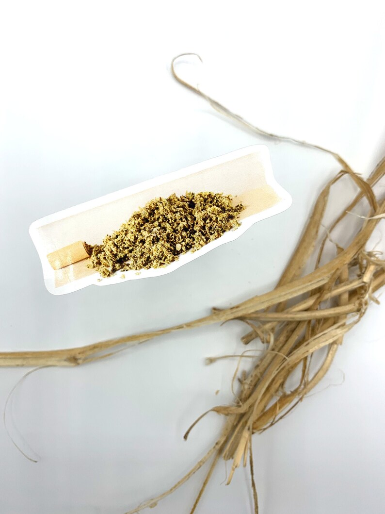 Cannabis Rolling Joint Sticker / Marijuana Sticker / Weatherproof ...