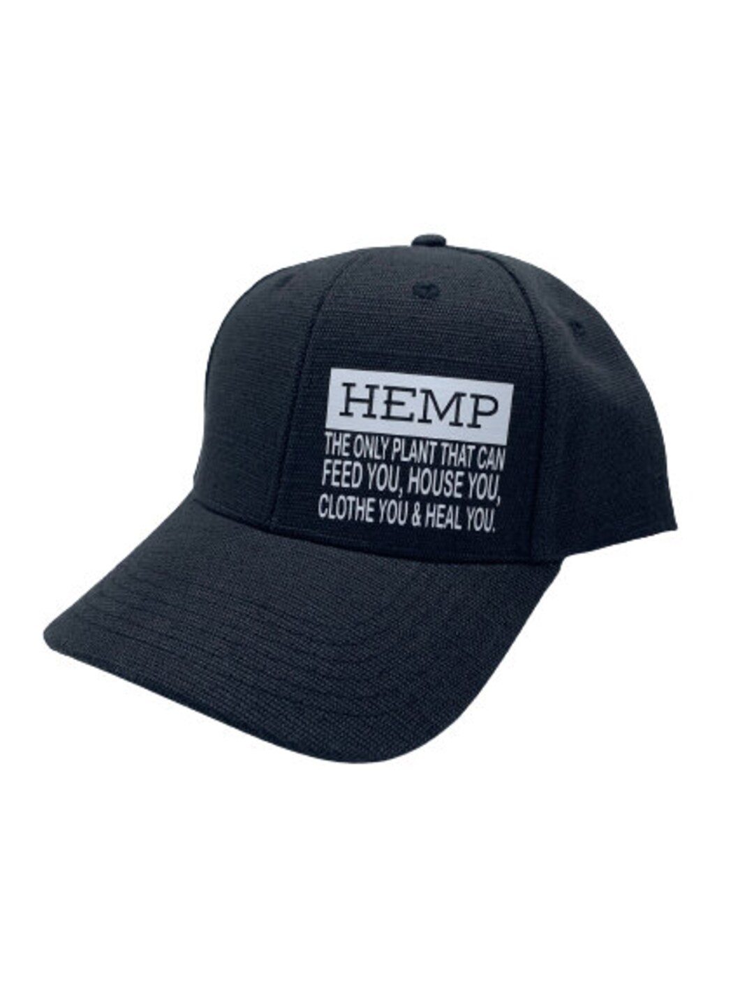 Hemp Fact Hat/ Hemp Made Hat/ Baseball Cap/ One Size Hemp Cap - Etsy