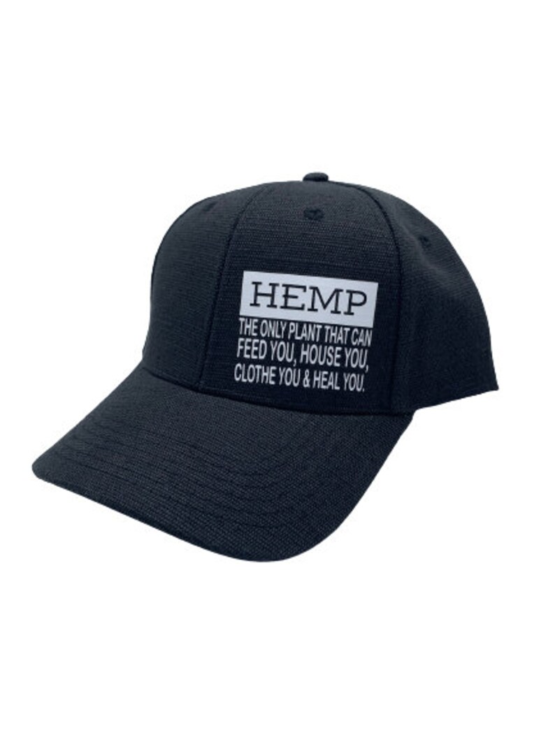 Hemp Fact Hat/ Hemp Made Hat/ Baseball Cap/ One Size Hemp Cap - Etsy