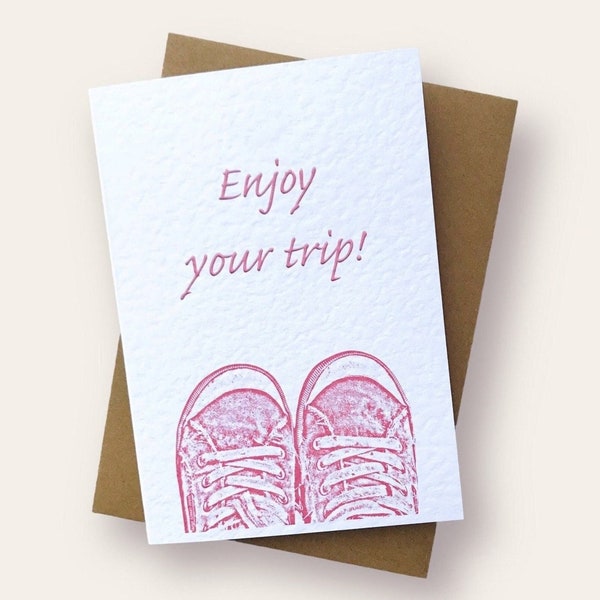 Enjoy Your Trip Card - Etsy