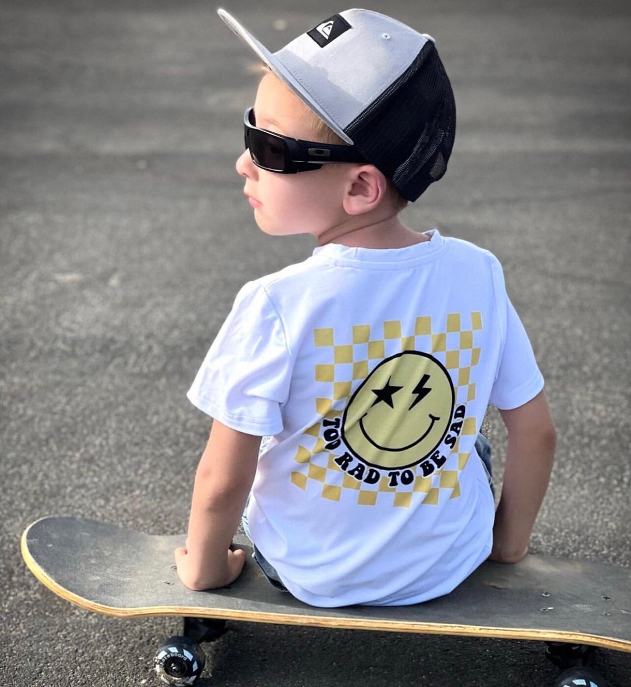 Too Rad to Be Sad - Etsy