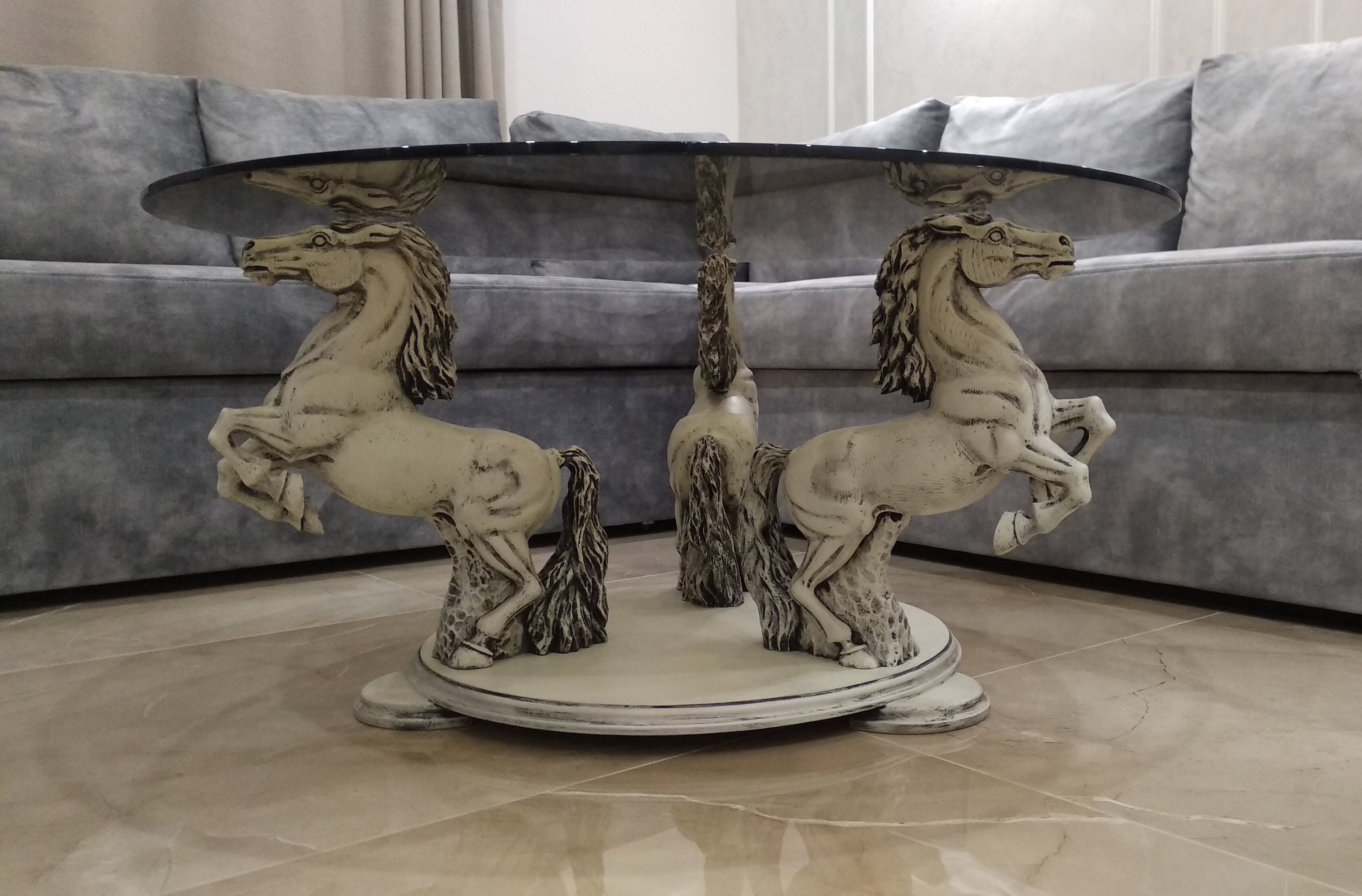 Beautiful Coffee Table for Living Room, Class Coffee Table - Etsy