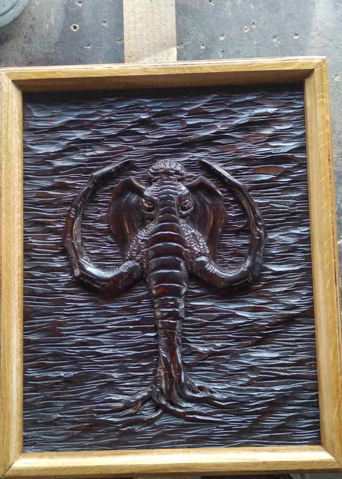 Wood Carving Cthulhu Wood Art Wood Wall Relief Wood Wall Decor Enjoy ...