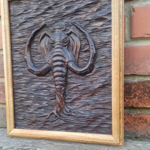 Wood Carving Cthulhu Wood Art Wood Wall Relief Wood Wall Decor Enjoy ...