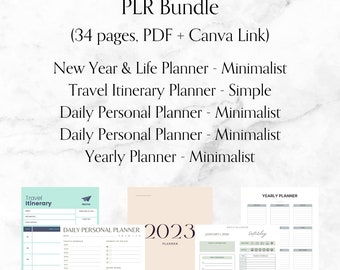 The Ultimate Personal Planner Bundle - Etsy