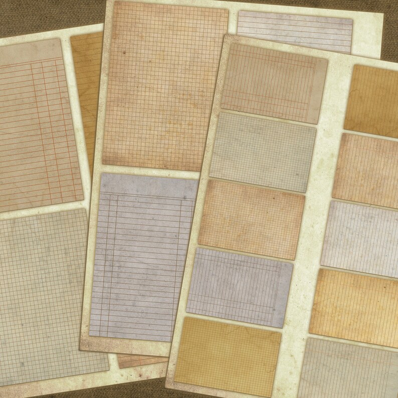 Dirty Notes - Distressed Grunge Digital Ephemera Note Paper and Junk ...