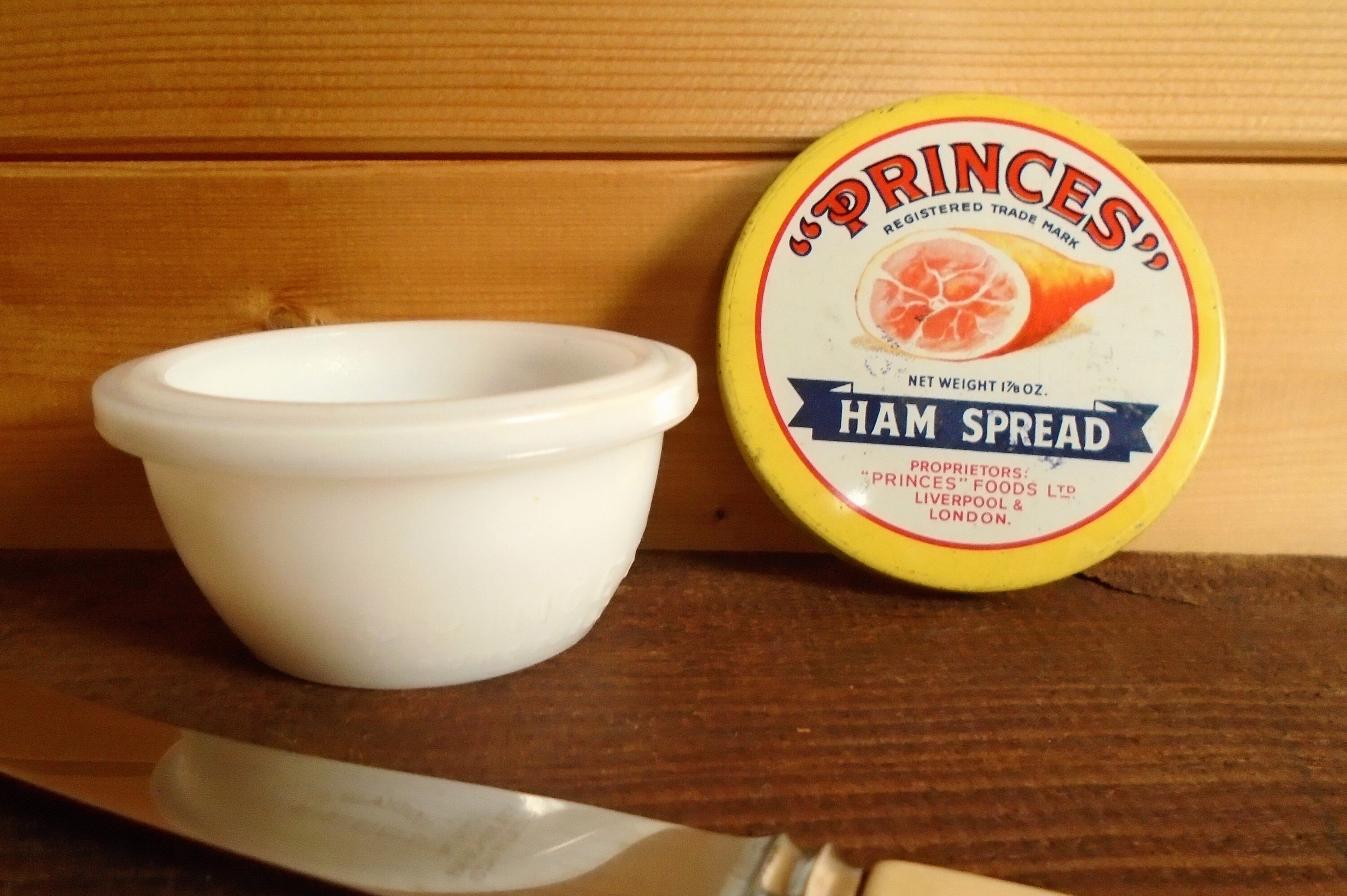 Reduced RARE 50s Princes Ham Spread Glass Jar with Tin Lid. | Etsy