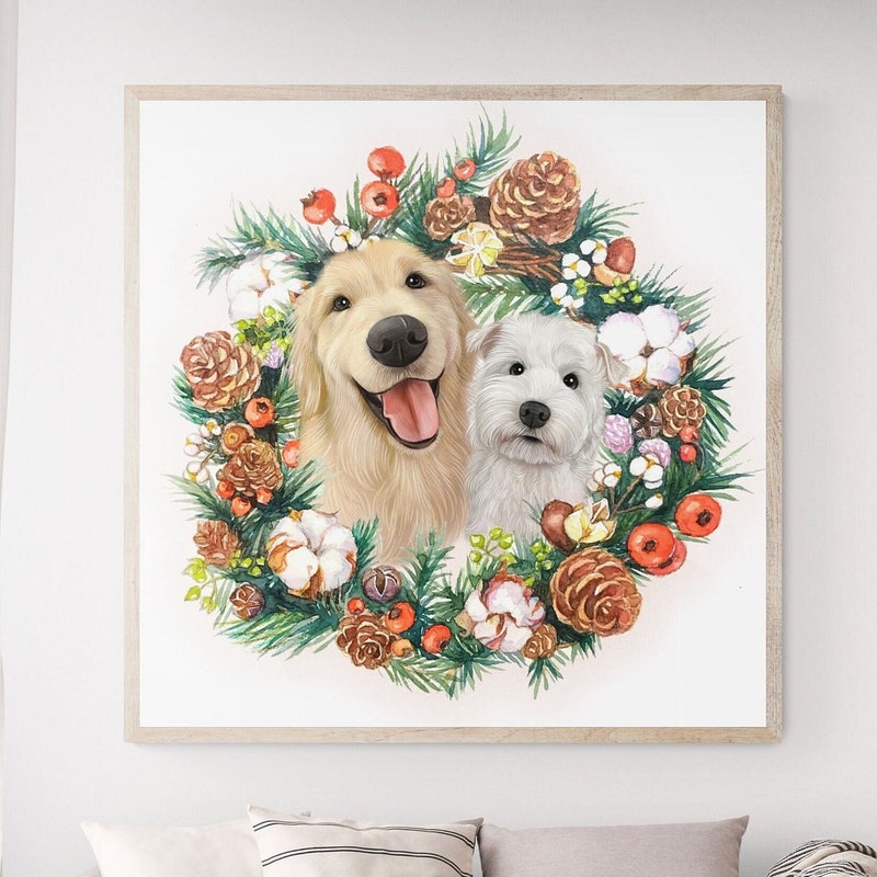 Custom Pet Portrait - Etsy