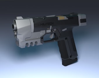 Cyberpunk 2077 Militech M-10AF Lexington Pistol | Etsy