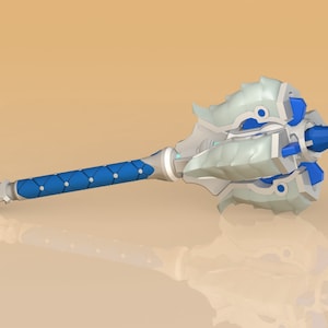 Overwatch Brigitte - Goat Mace - 3D Print Files - Etsy