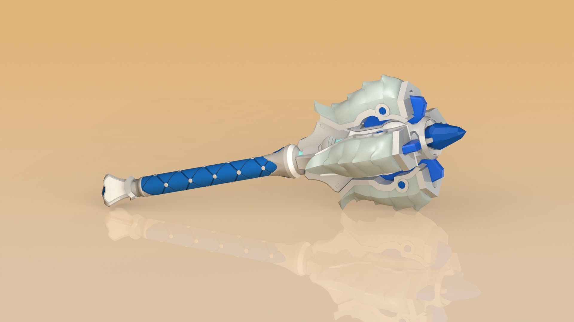 Overwatch Brigitte Goat Mace 3D Print Files | Etsy