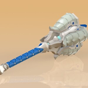 Overwatch Brigitte - Goat Mace - 3D Print Files - Etsy