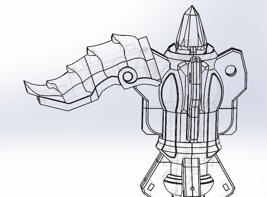 Overwatch Brigitte - Goat Mace - 3D Print Files - Etsy