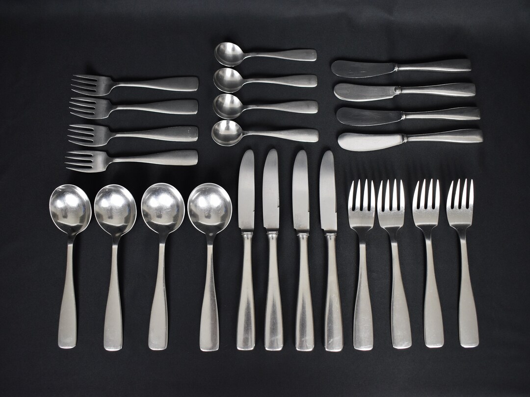 Bogelund-jensen Set of Centa Stainless Flatware for 4 Pers. - Etsy