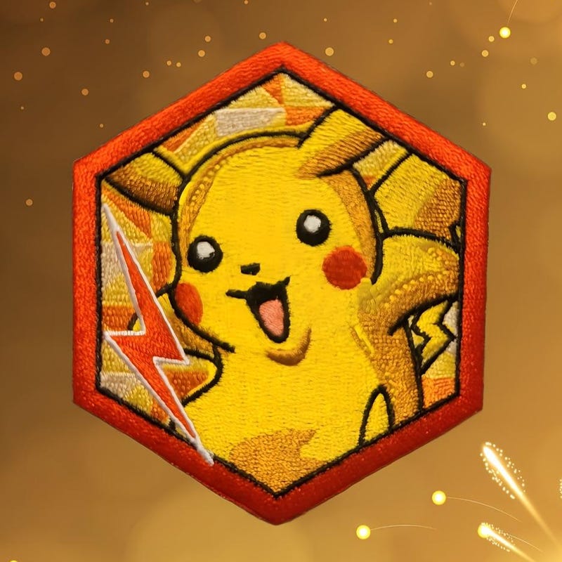 Pikachu Patch - Etsy