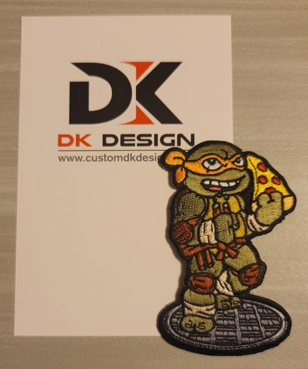 TMNT Michelangelo Turtles Patch - Etsy