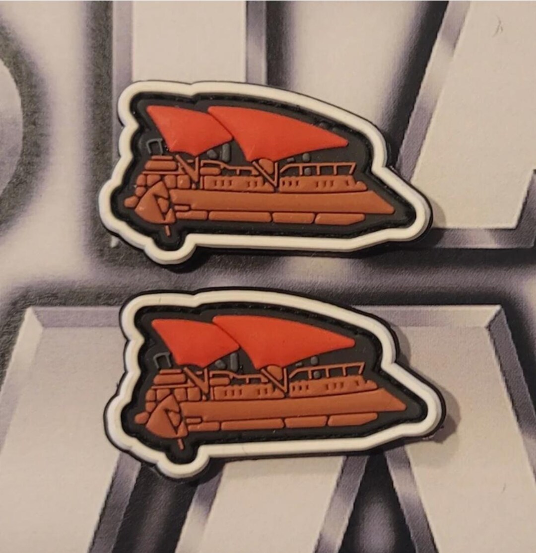 Star Wars Jabbas Sail Barge PVC RE Patch - Etsy