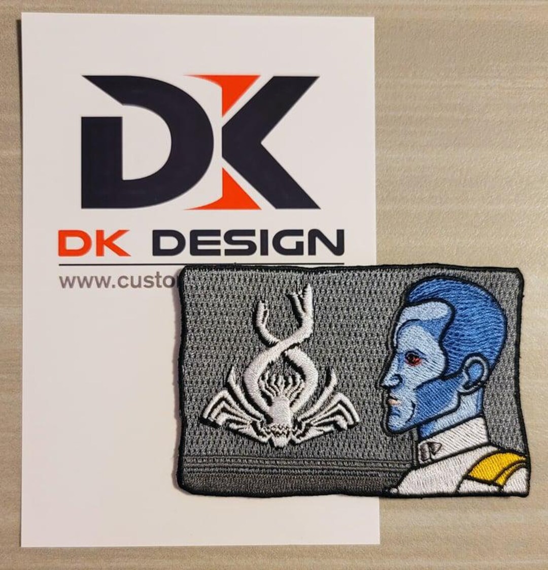 Star Wars Thrawn Flag Patch - Etsy