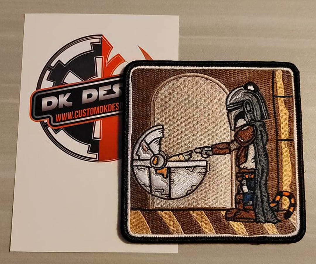 Calvin and Hobbes Star Wars (mando) Patch - Etsy