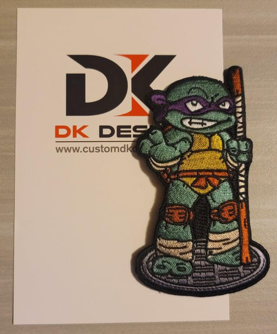 TMNT Donatello Turtles Patch - Etsy