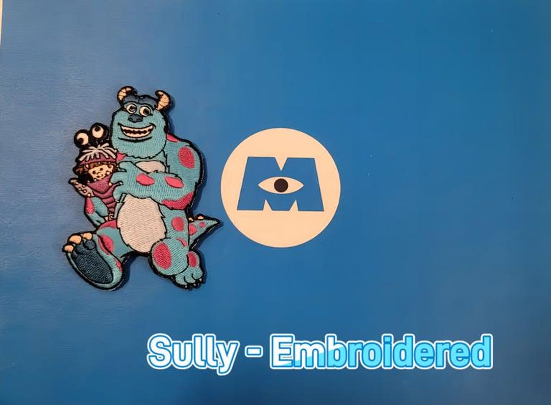 Monsters Inc. Sully Embroidered Patch - Etsy