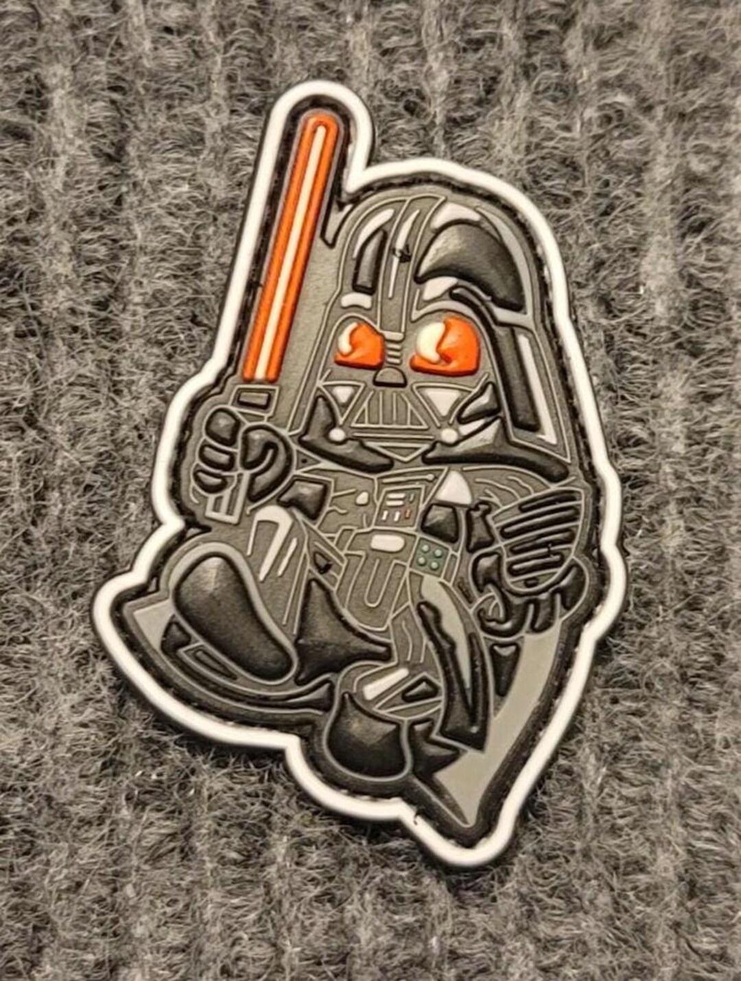Star Wars Darth Vader Action PVC Patch - Etsy