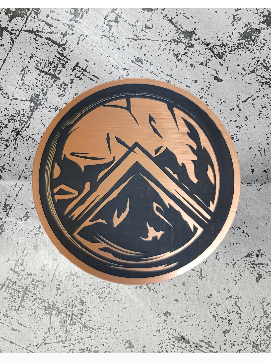 Spartan Shield (acrylic Copper) Patch - Etsy