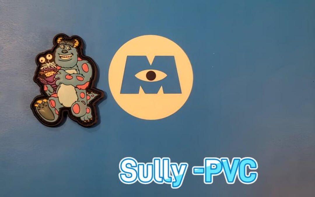 Monsters Inc. Sully PVC Patch - Etsy