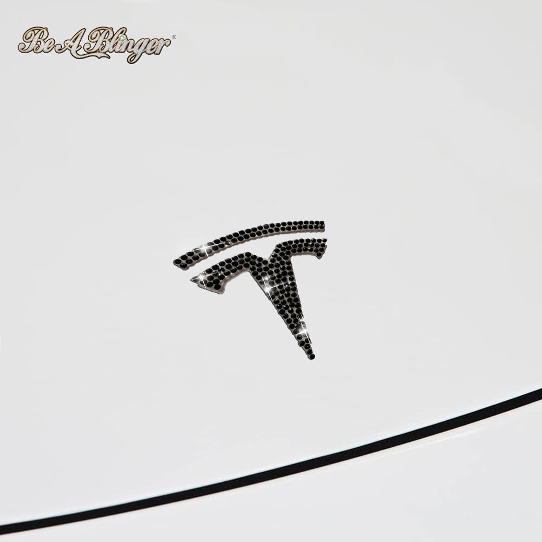 Tesla Model 3 Accessory Logo Emblem Bling Steering Wheel Frunk - Etsy