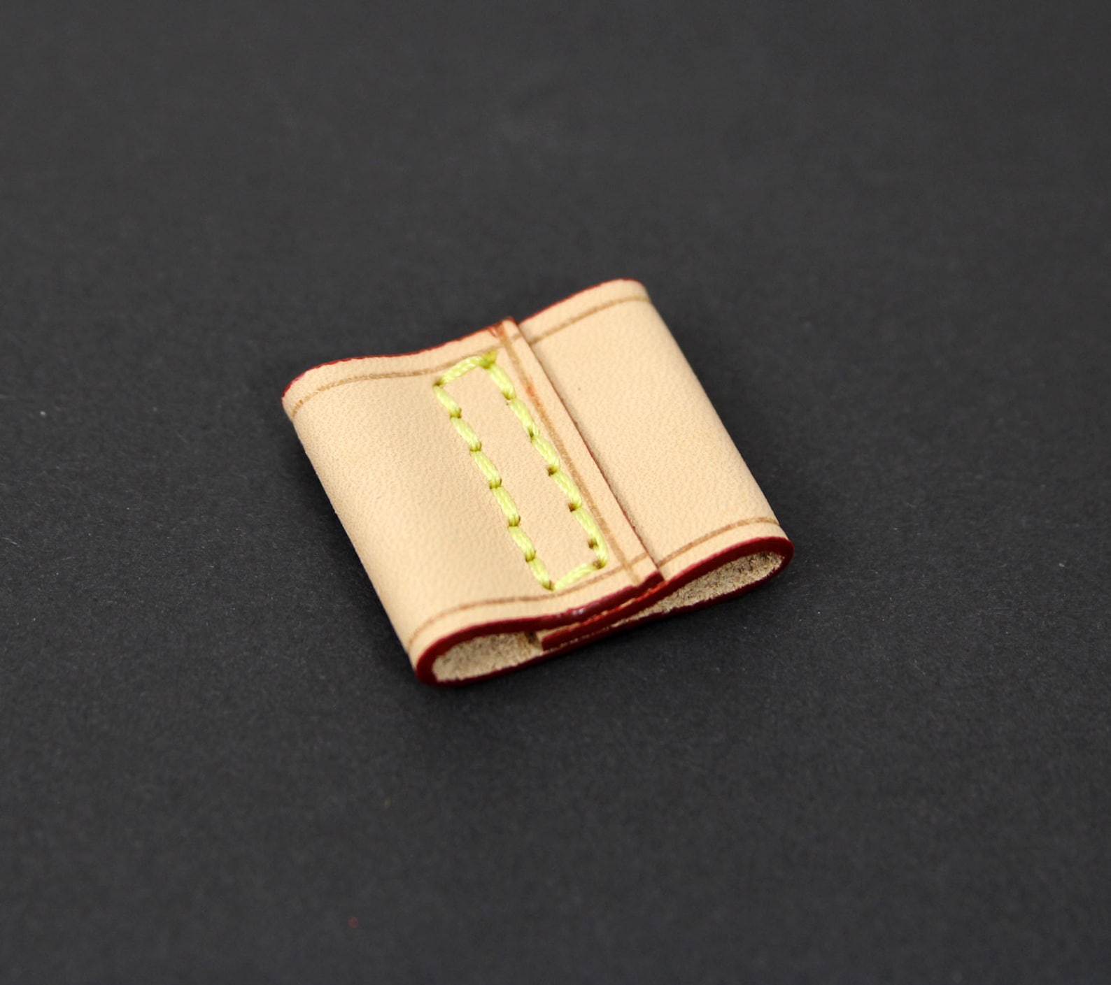 Handcrafted Vachetta Leather String Slide String Keeper | Etsy