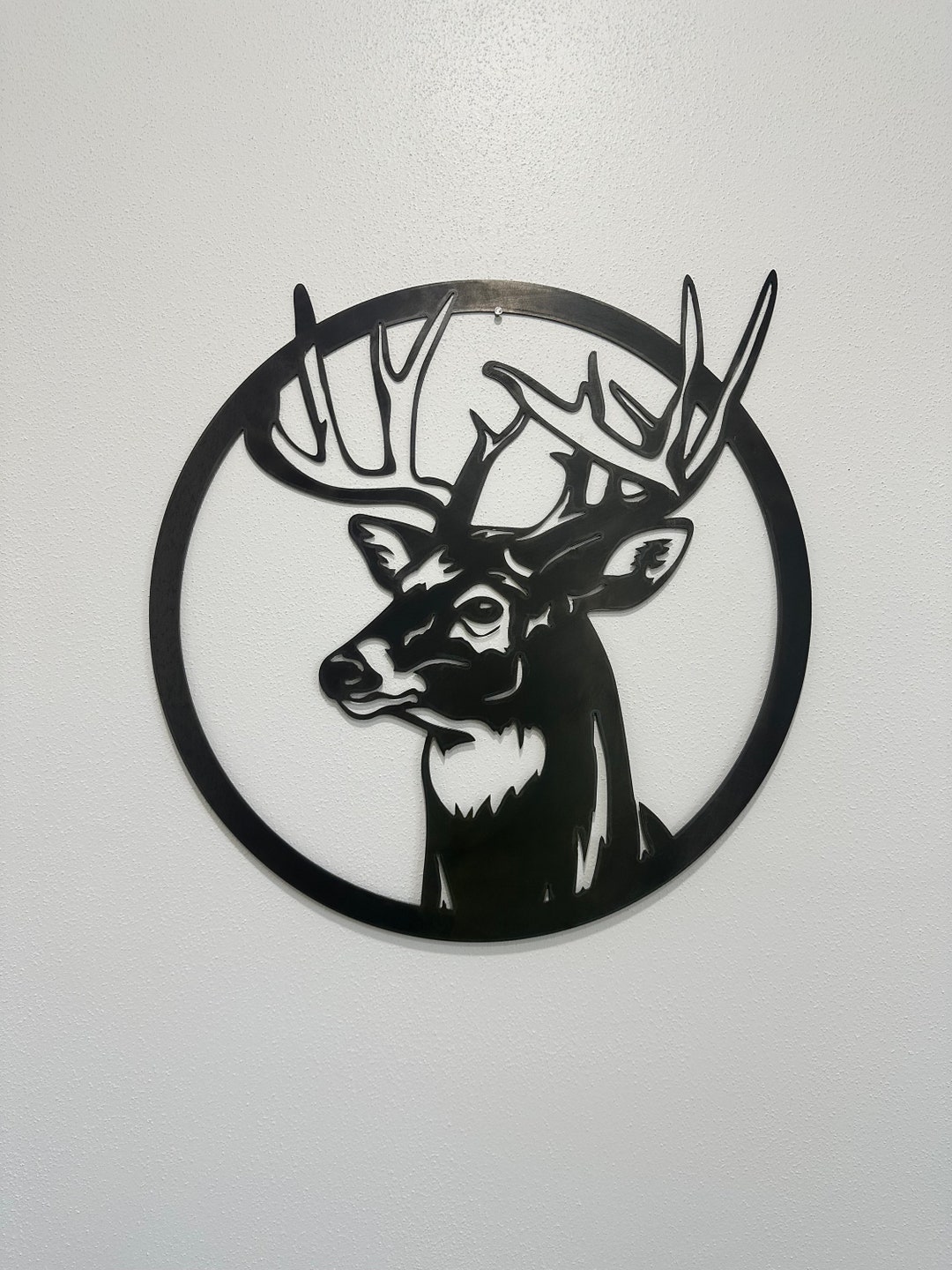 Whitetail Deer Buck Metal Cutout - Etsy