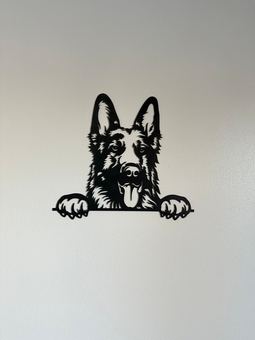 Metal German Shepherd Dog Wall Art - Etsy
