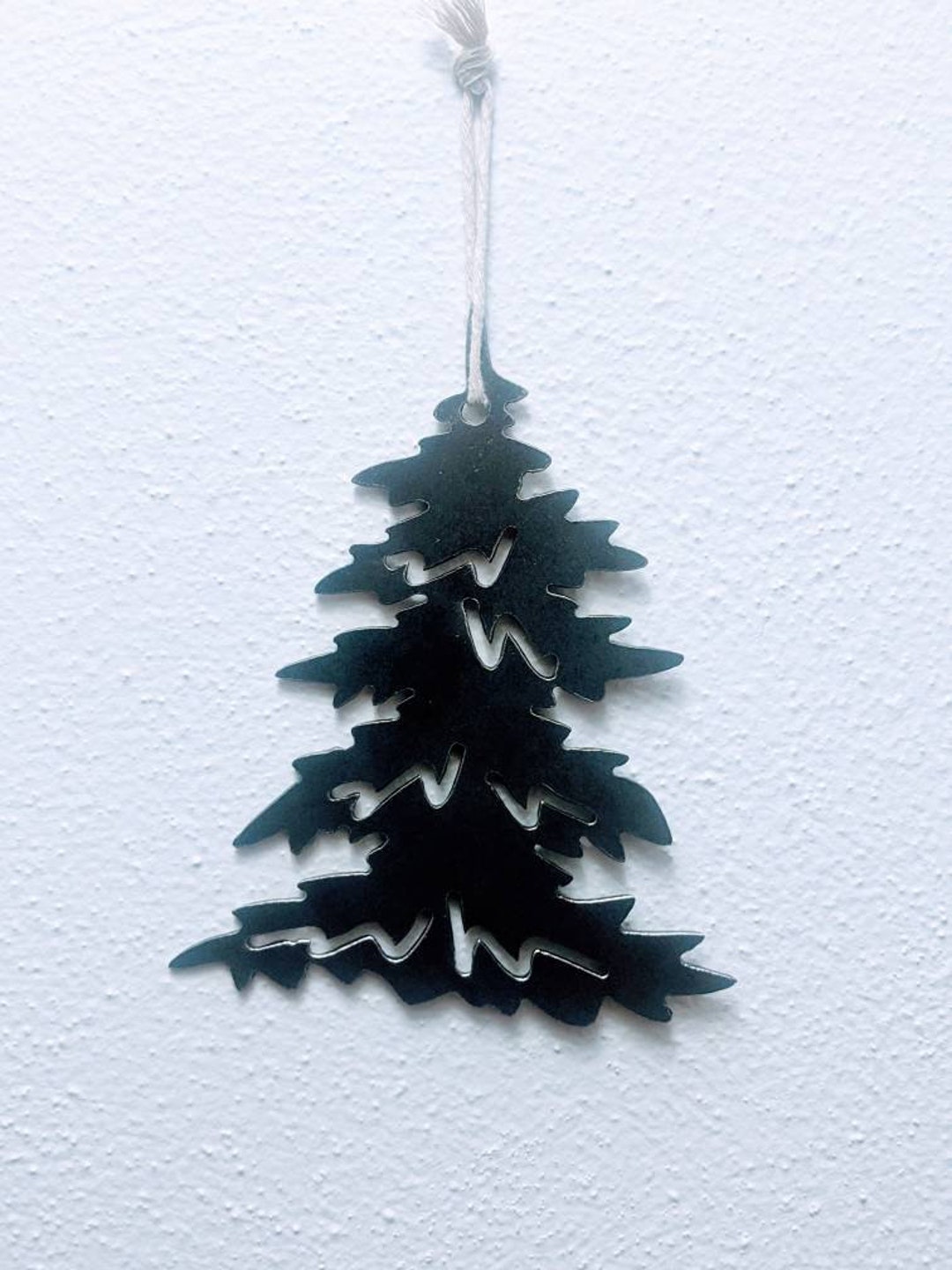 Metal Tree Ortament for Christmas Tree or Wall Hanging - Etsy