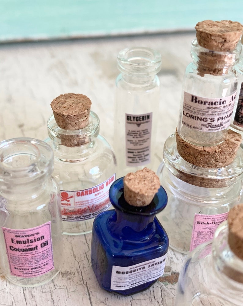 Printable Miniature Labels Vintage Pharmacy and Medicine | Etsy