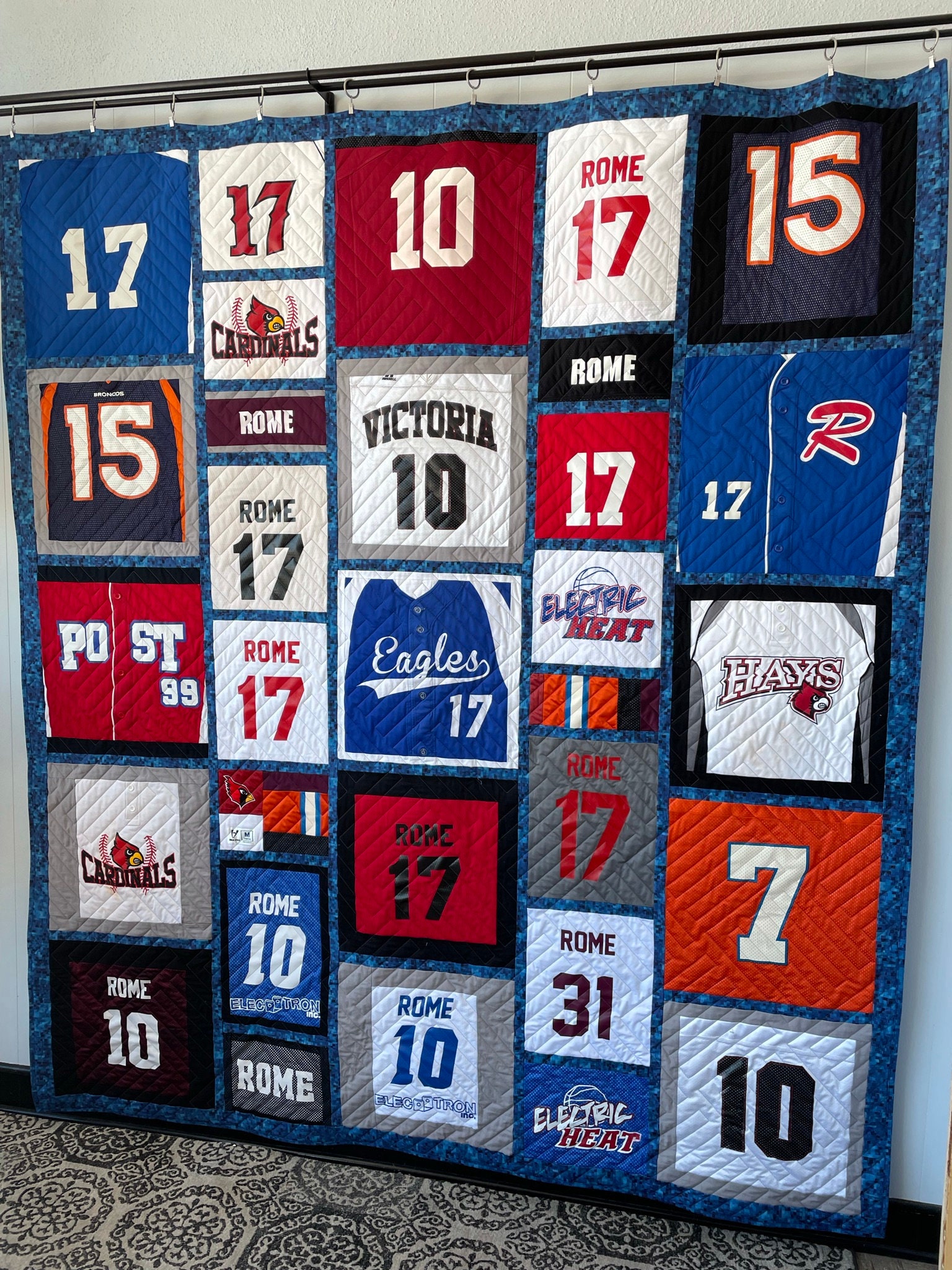 DIY T-shirt Quilt Kit With Your Items! - Etsy