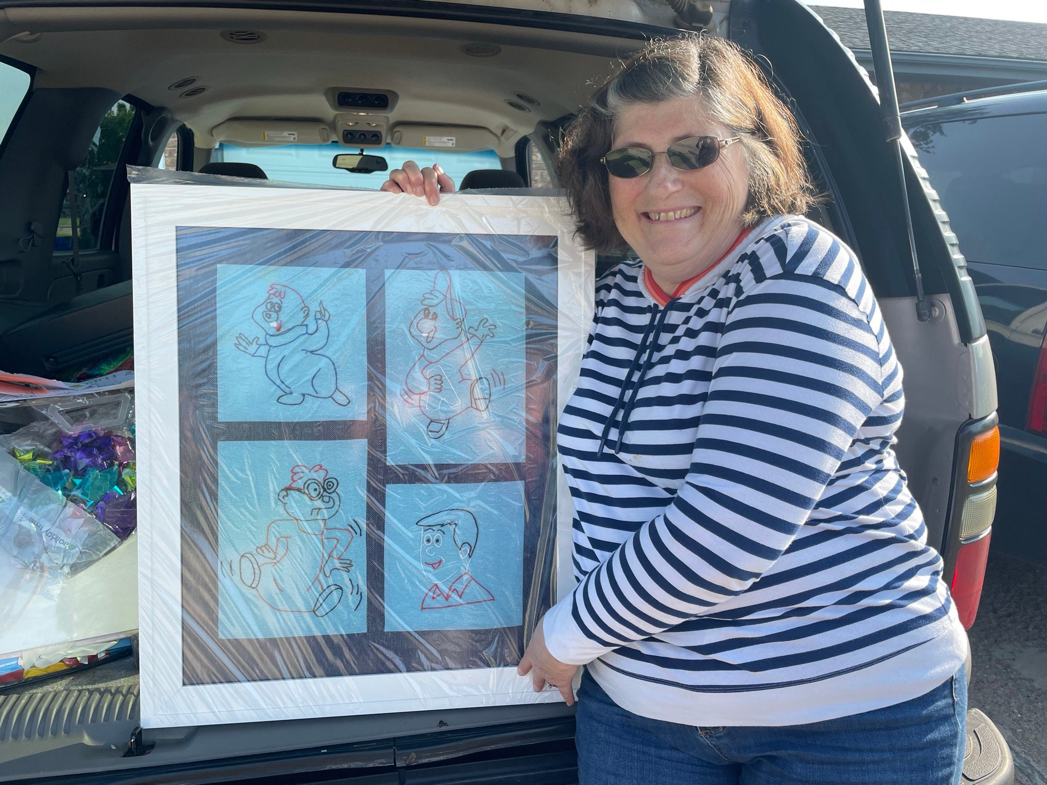 Framed Memory Pieces From Clothing or Cloth - Etsy Canada