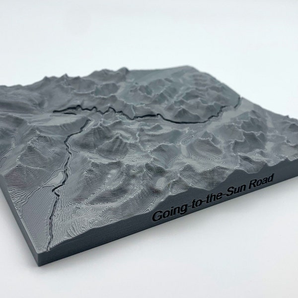 Topographical Map - Etsy
