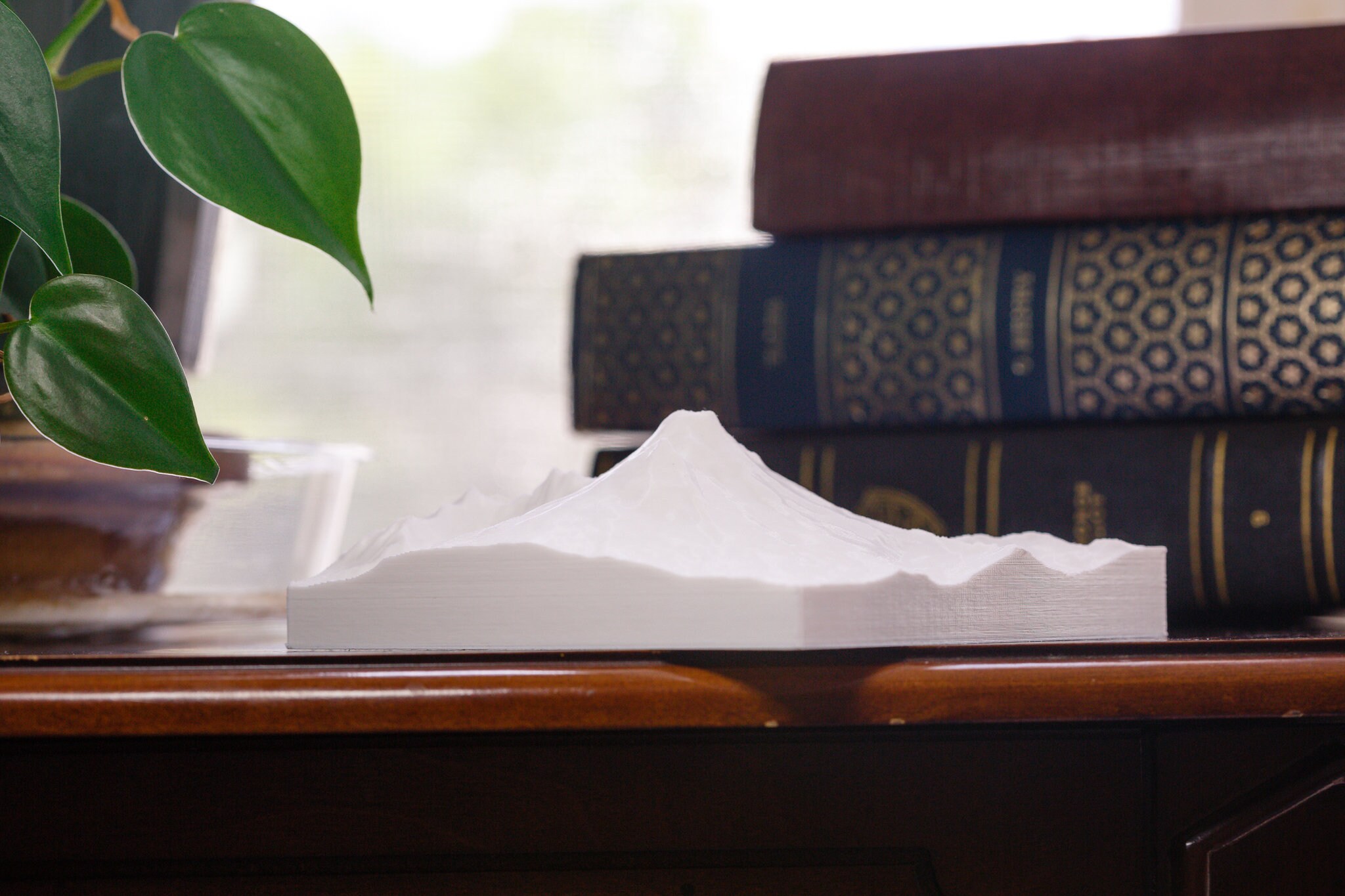Mount Baker 3D model mountain gift for hikers skiers desk | Etsy