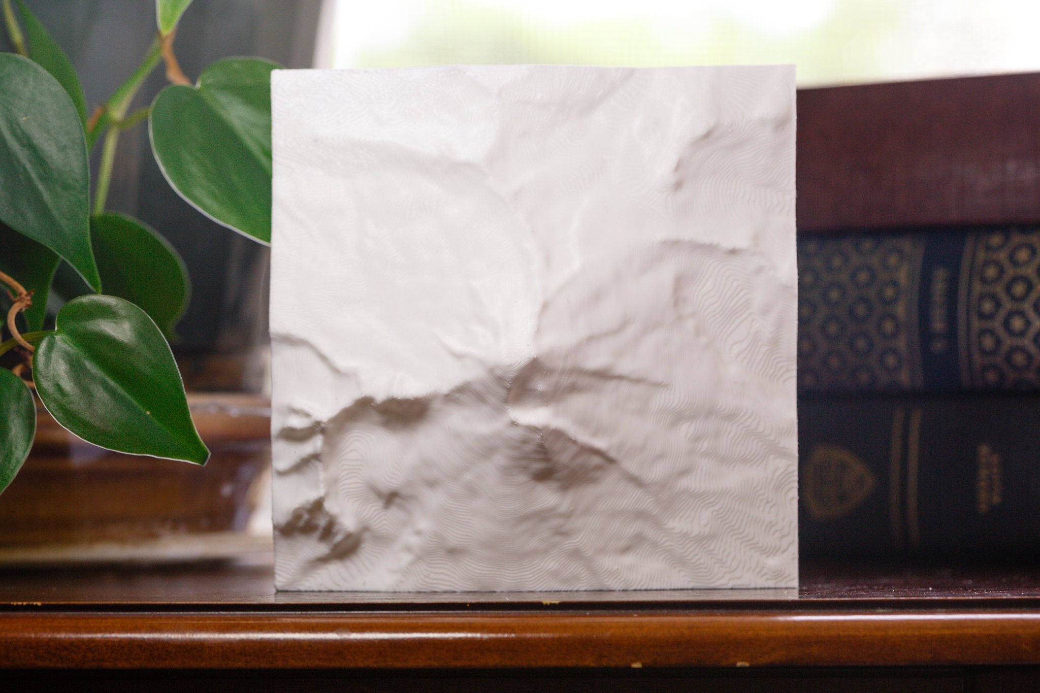 Mount Baker 3D model mountain gift for hikers skiers desk | Etsy