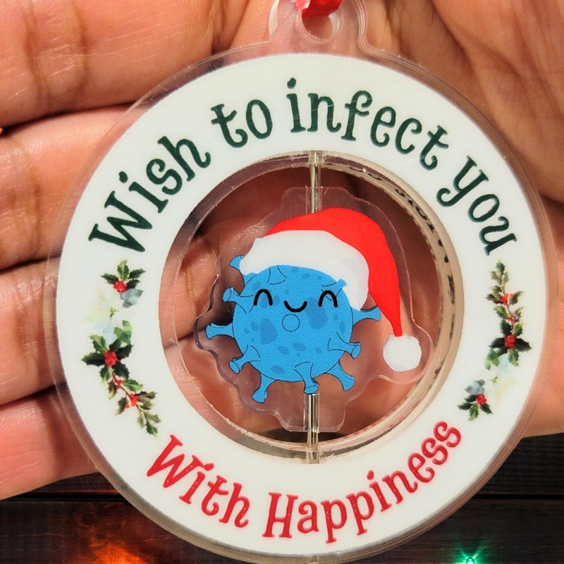 Virus Ornament - Etsy
