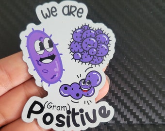 Gram-positive Bacteria Magnet: Funny Science Gift - Etsy